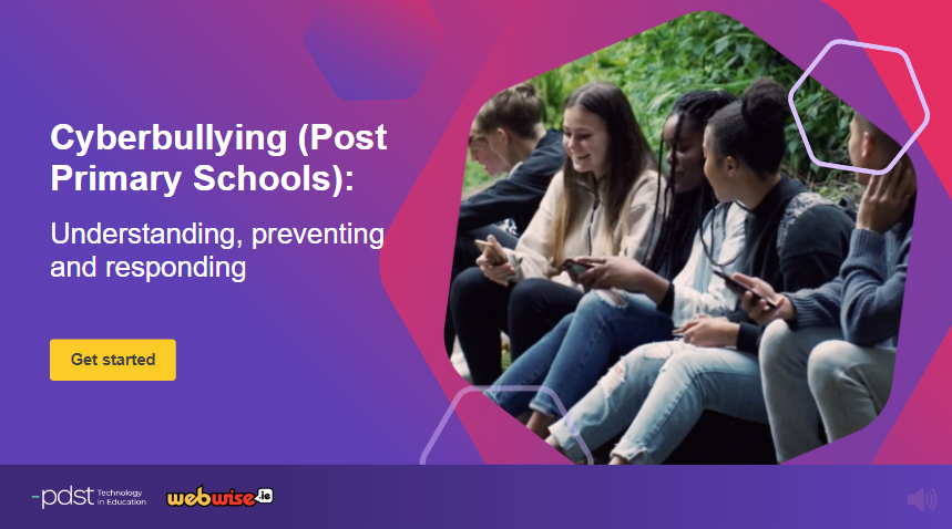 New Cyberbullying course - Post Primary - Oide Technology in Education