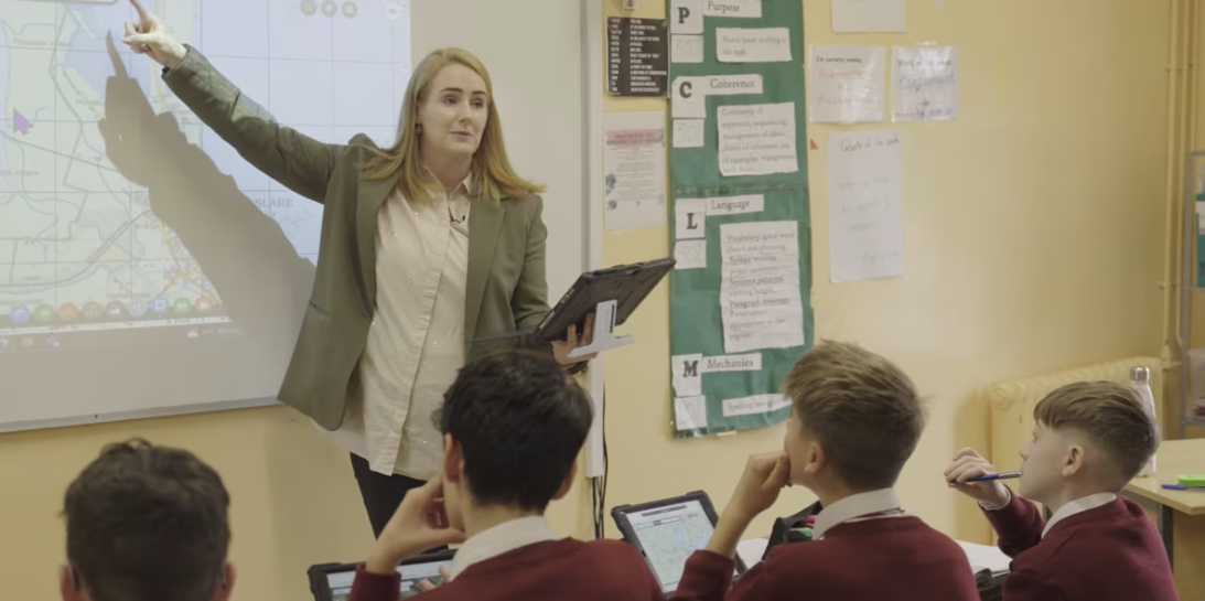 Ag baint úsáide as Léarscáileanna Scoilnet - Oide Technology in Education