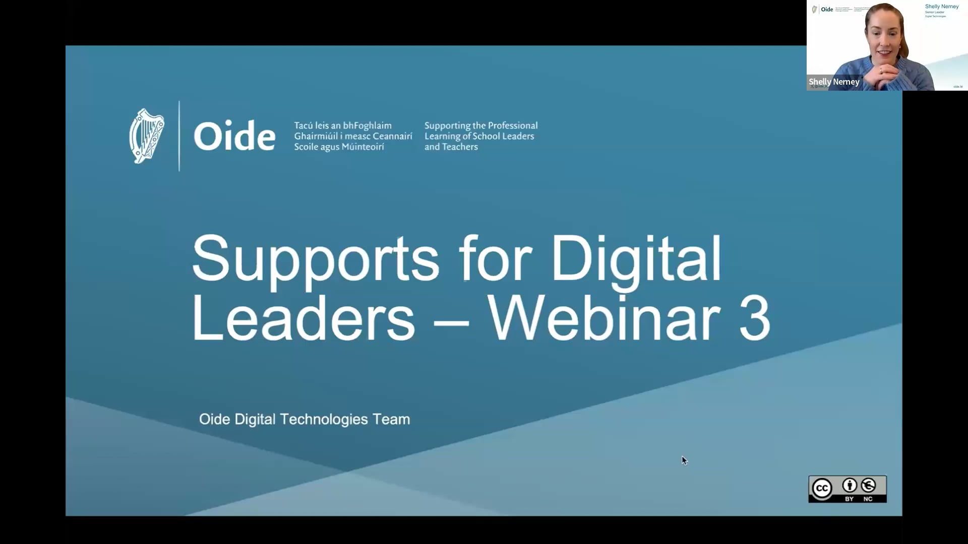 Webinars - Oide Technology in Education