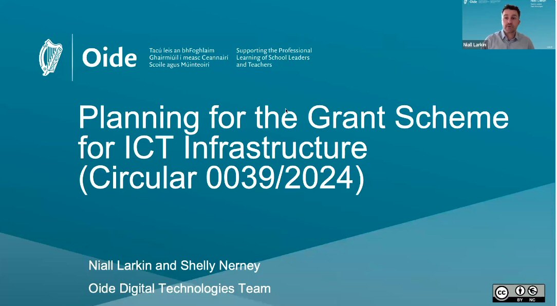 Webinars - Oide Technology in Education